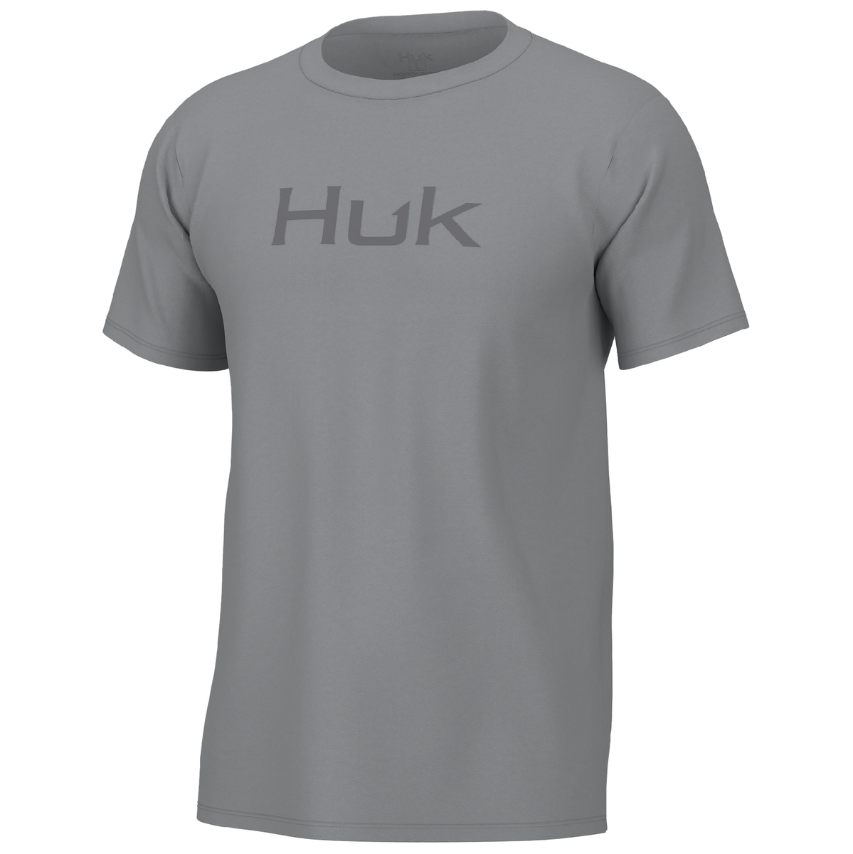 Huk Logo Short Sleeve Tee Harbour Mist Mens — Fishing & Outdoor World