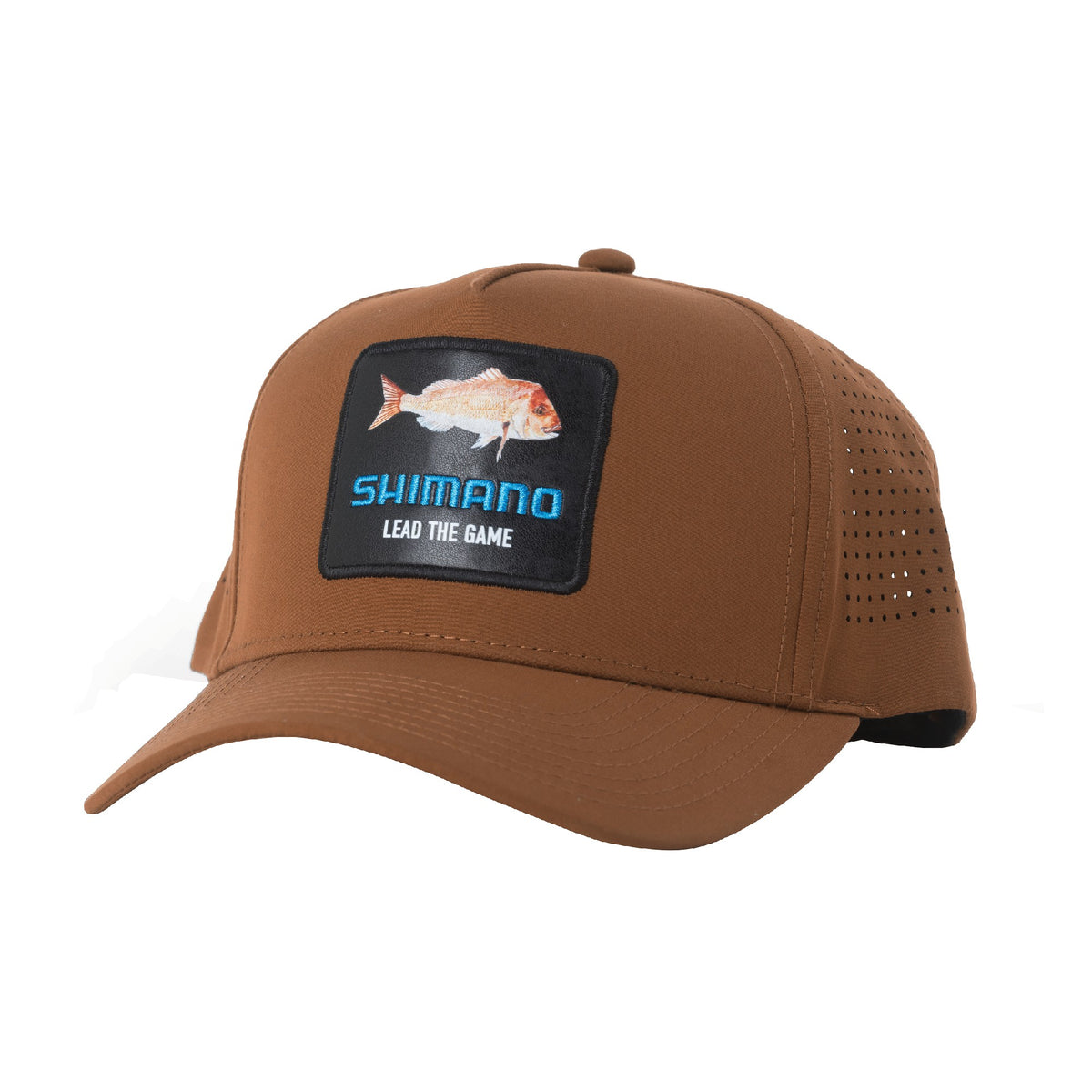 Shimano Lead The Game Trucker Cap Snapper Oak — Fishing & Outdoor World